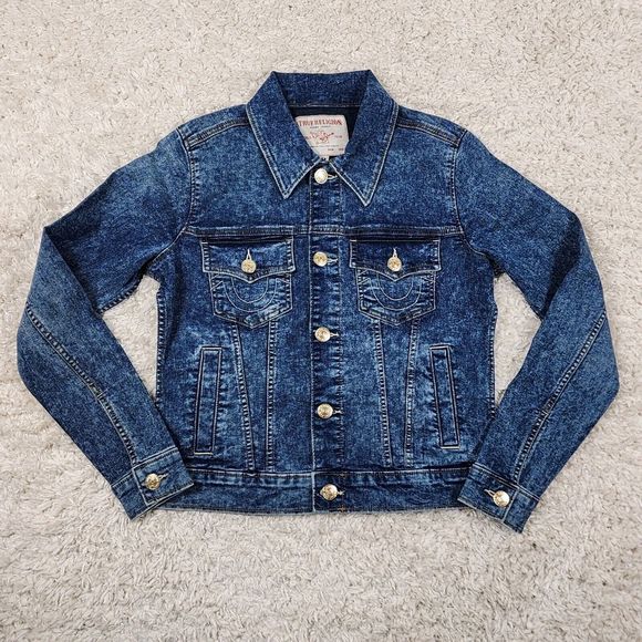 True Religion | Jackets & Coats | True Religion Denim Jacket Womens ...